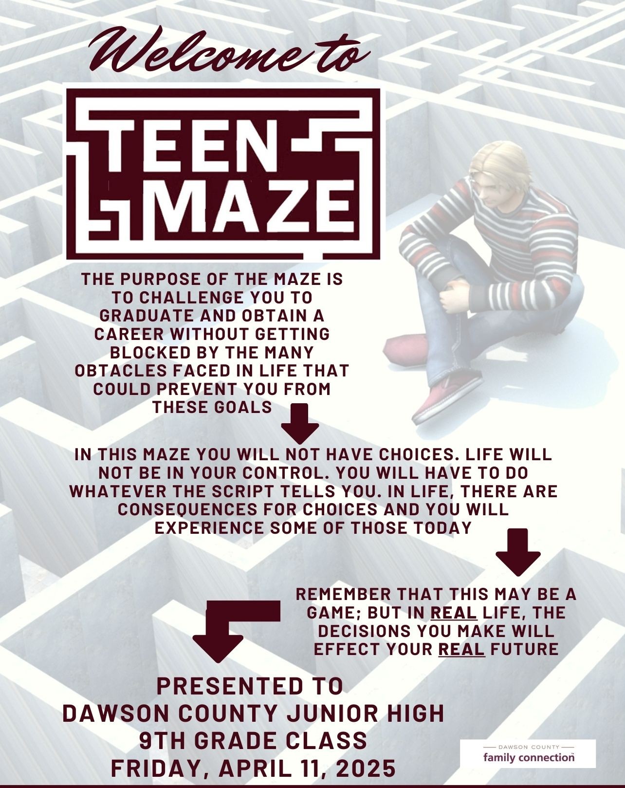 Teen Maze | Dawson County – GAFCP